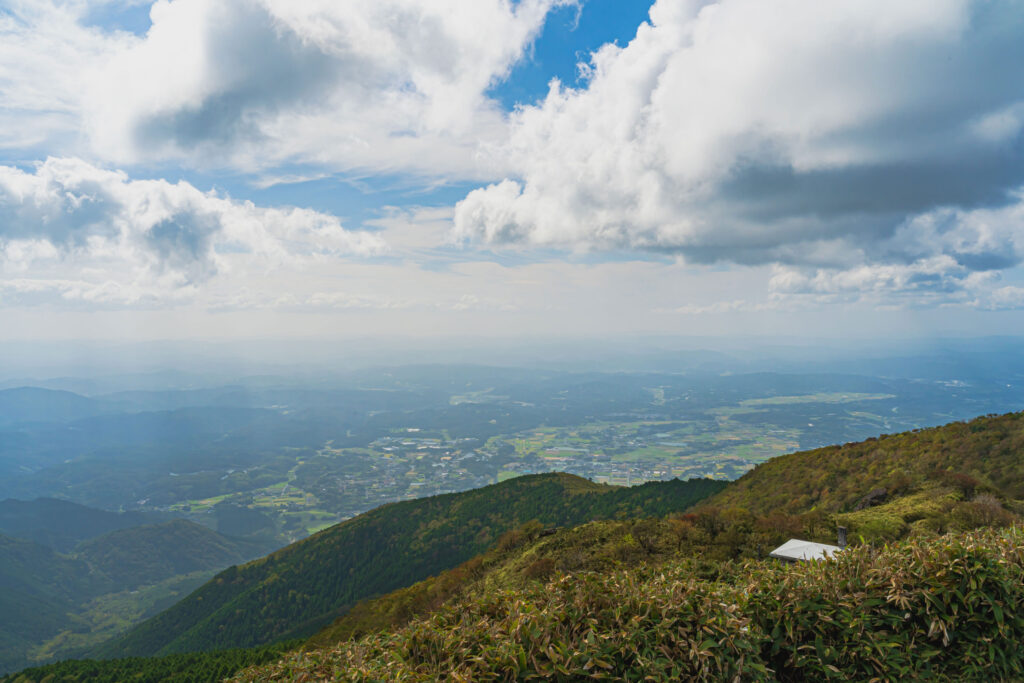Mount Nagi: View of Nagi Town from Mount Nagi Summit ｜ visit nagi ...