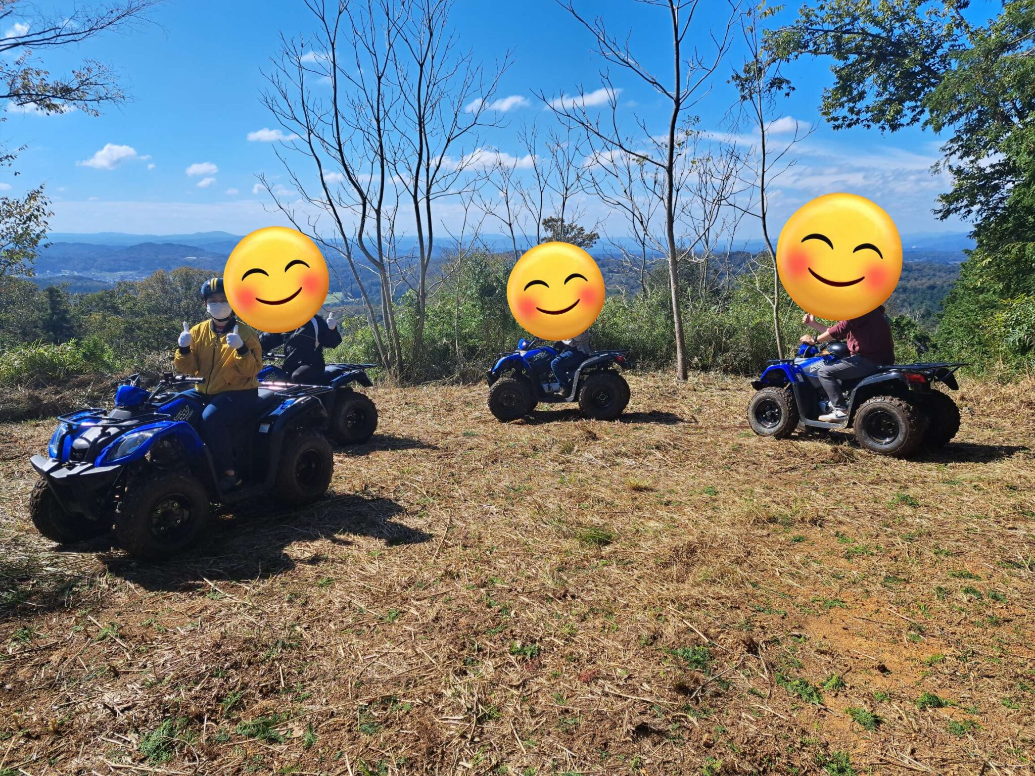 nagi riverside base (四輪バギー)｜10万平米の広大な林道を駆ける本格的な四輪バギー体験 ｜ 岡山県奈義町の観光情報サイト｜ビジット奈義